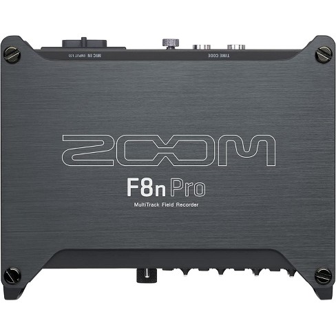 Zoom F8n Pro Professional Field Recorder/mixer, Audio For Video, 32-bit ...