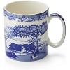 Spode Blue Italian Collection 9 Oz Mugs, Set Of 4 Cups For Tea, Warm ...