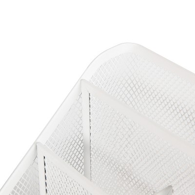 Mesh Medium Desktop Organizer White - Brightroom™ : Target