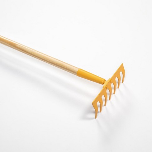 True Temper Real Garden Rake For Kids Painted Steel Usa Made 42 1/2 ...
