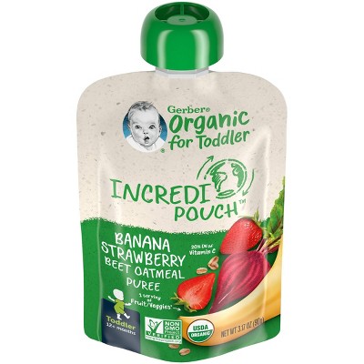 Little Bellies Organic Banana Pick-me Sticks Baby Snacks - 0.56oz : Target