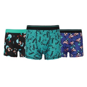 Disney Classic Characters Goofy Print Men's 3-Pack Boxer Briefs : Target
