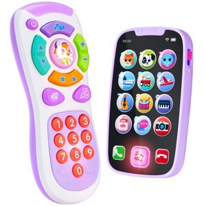 Joyfy Toy Phone Baby Remote Control Toy Set, Fun Smartphone Toys with ...