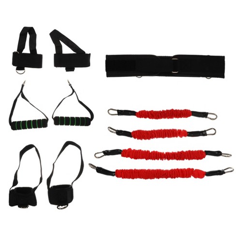 Unique Bargains Strength Resistance Bands Set Weight Range 150lbs 1 Set ...
