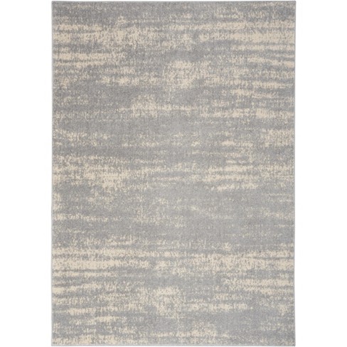 Nourison Essentials Abstract Low Pile Indoor Outdoor Area Rug 5' X 7 ...