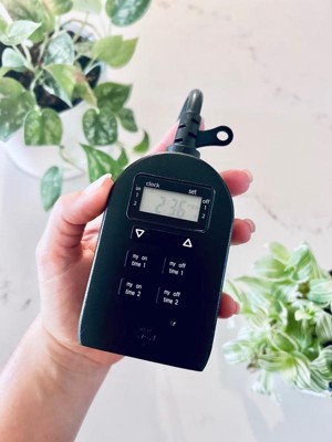 Ge My Touch Smart Simple Set Digital Timer Outdoor 1 Grounded Outlet 2 ...