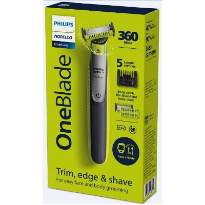 Philips Norelco Oneblade 360 Face & Body Rechargeable Men's Electric ...