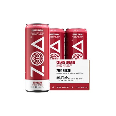 Bloom Cherry Lime Energy Drink - 12 Fl Oz Can : Target
