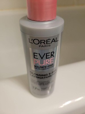 L'oreal Paris Everpure Sulfate Free Hair Gloss Glossing Lamination Mask ...