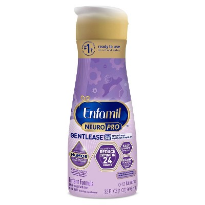 Enfamil Gentlease Ready To Feed Infant Formula Bottle - 32 Fl Oz : Target