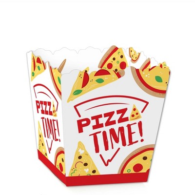 Big Dot Of Happiness Pizza Party Time - Treat Box Party Favors - Baby ...