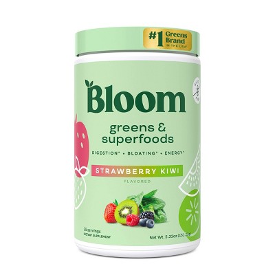 Bloom Nutrition Greens And Superfoods Powder Stick Packs - Orange ...