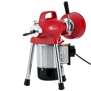 Portable Drain Cleaner Machine, Electric Sewer Snake Drain Auger,Drain ...