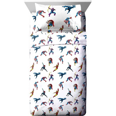 Saturday Park Marvel Comics Avengers Invincible 100% Organic Cotton ...