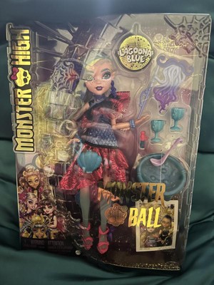 Monster High Lagoona Blue Fashion Doll In Monster Ball Party Dress With ...