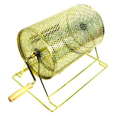Trademark Poker Small Gold Raffle Ticket Drum - Ticket Spinner Holds Up ...