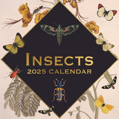 The Gifted Stationery 2025 Square Wall Calendar, Insects, 16-month Arts ...