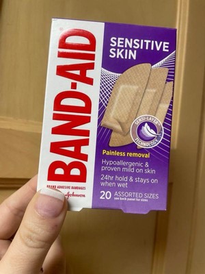 Band aid Sensitive Skin Adhesive Bandages 20ct Target