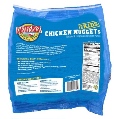 Earth's Best Kidz All Natural Baked Frozen Chicken Nuggets - 16oz : Target