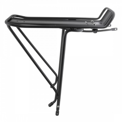 Pure Cycles Adjustable Rear Rack Rear Eyelet 27/700C Black : Target