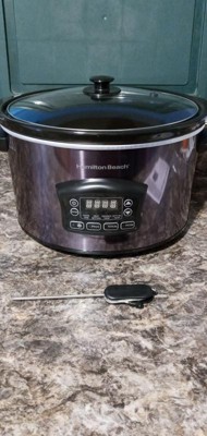Hamilton Beach 6qt Probe Slowcooker 33768 : Target