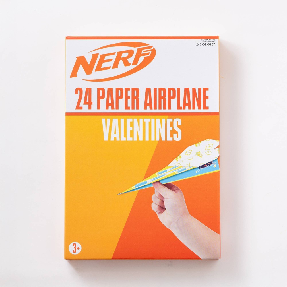 UPC 073168810644 - Paper Magic 24ct Nerf Airplane Valentine's Day ...