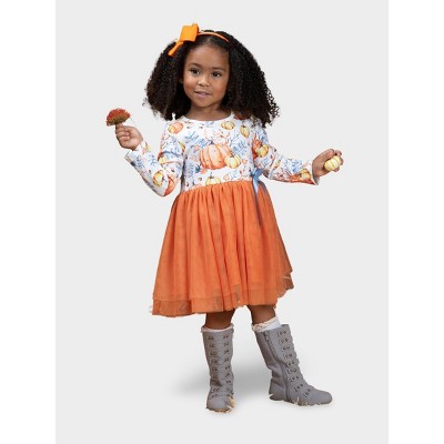 Happy Harvest Tutu Dress Mia Belle Girls : Target