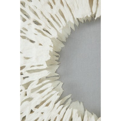 Paper Geometric Handmade 3d Circle Origami Shadow Box With Canvas ...