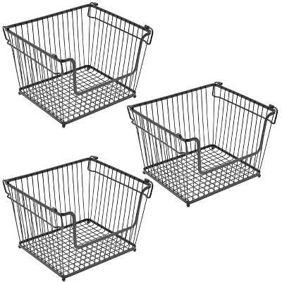 Sorbus Multi Purpose Stackable Wire Basket : Target