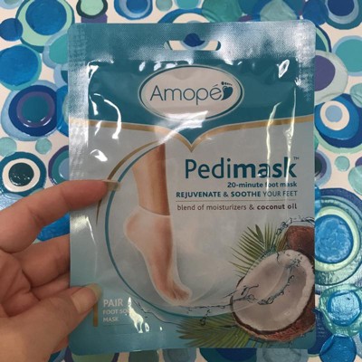 Amopé Pedimask 20-minute Time To Get Nuts With Macadamia Nut Oil Foot ...