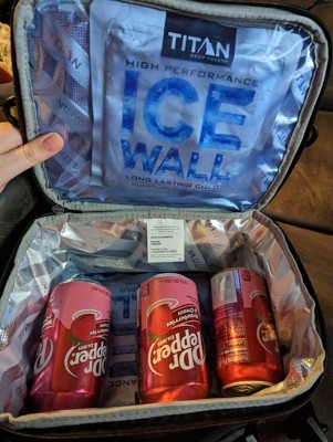 Arctic Zone Fridge Cold Eva Molded Lunch Box - Black/silver : Target