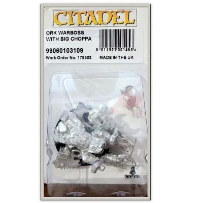 Ork Warboss With Big Choppa Warhammer 40K OOP : Target