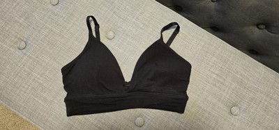 Hanes Originals Women's Supersoft Longline Triangle Bra Mhot10 : Target