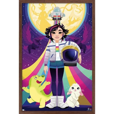 Trends International Netflix Over The Moon - Key Art Unframed Wall ...