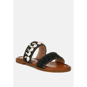 Shellfish Raffia Slip On Sandals : Target