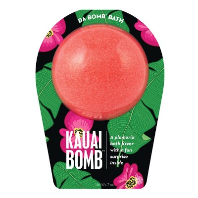Da Bomb Bath Fizzers Kauai Plumeria Bath Bomb - 7oz : Target