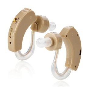 MEDca BTE Hearing Aids for Seniors, Behind the Ear Sound Amplifier ...