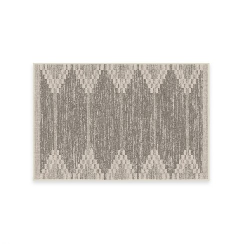 Ruggable Sloane Washable Contemporary Area Rug - Grey 2'x3'. : Target