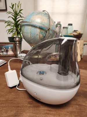 Pure Enrichment Mistaire Ultrasonic Cool Mist Humidifier Silver : Target