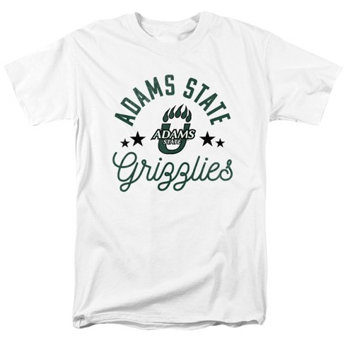 Adams State University Official Grizzlies Adult T-shirt, White, Medium ...