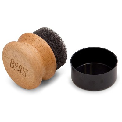 John Boos Butcher Block Oil and Cream Applicator for Wood Cutting ...