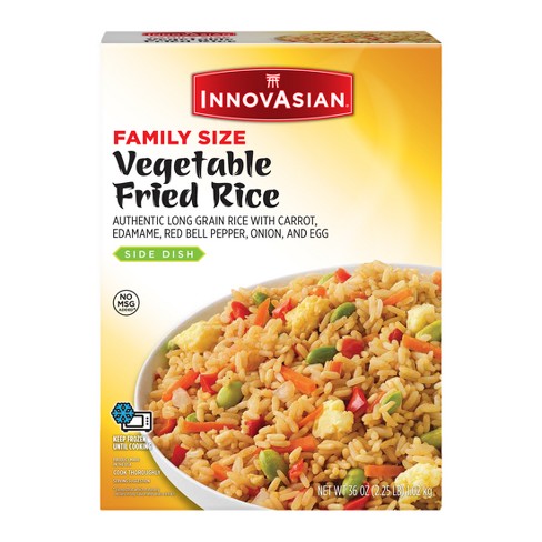 Innovasian Frozen Family Size Vegetable Fried Rice - 36oz : Target