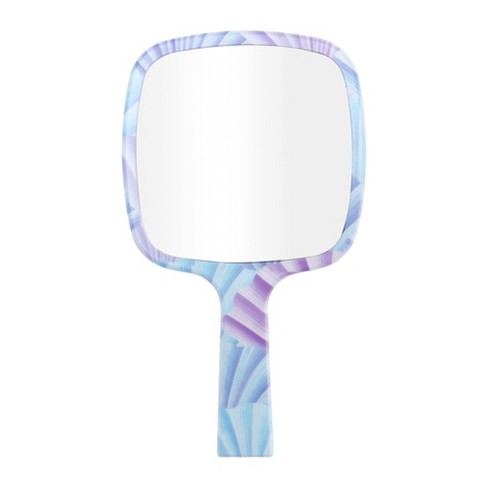 Unique Bargains Durable Square Handheld Mirror Assorted Color 1 Pc : Target