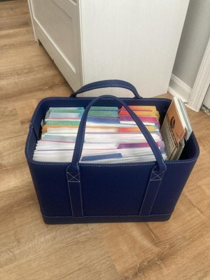 The Lakeside Collection Chic File Organizers - Navy : Target