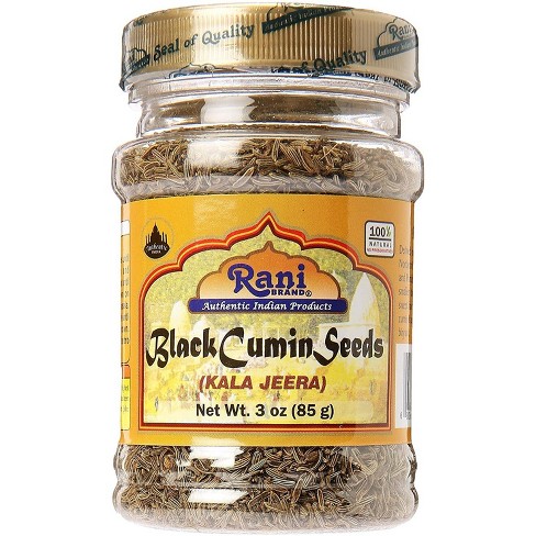 Black Cumin Seeds (kala Jeera) - 3oz (85g) - Rani Brand Authentic Indian Products : Target