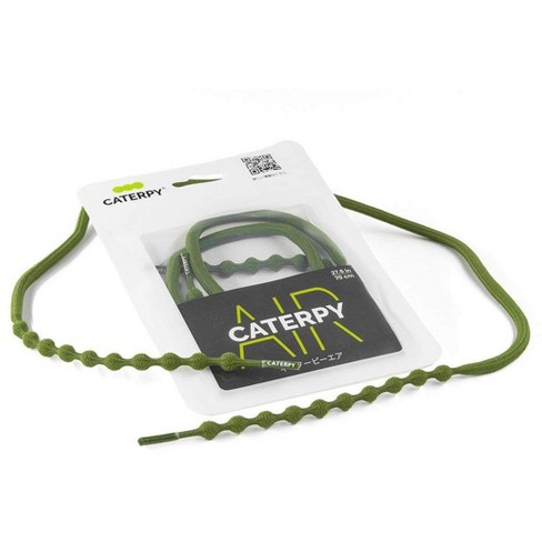 Caterpy Air - The Ultimate Elastic No Tie Shoelaces For Adults And Kids (pine Green, Standard ...