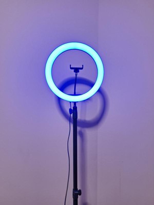 12" Rgb Ring Light With Tripod - Heyday™ Dark Blue : Target