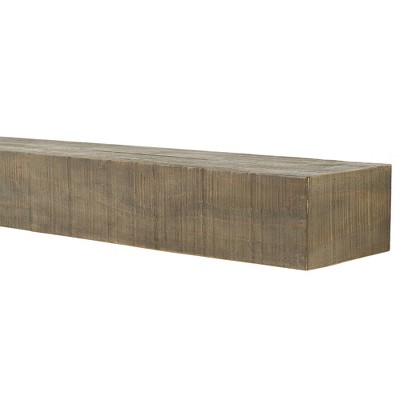 Country Living Wood Fireplace Mantel Shelf - Stockbridge 48 Inch Beach ...