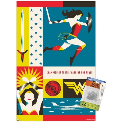 Trends International Dc Comics Wonder Woman - Alex Ross Portrait ...