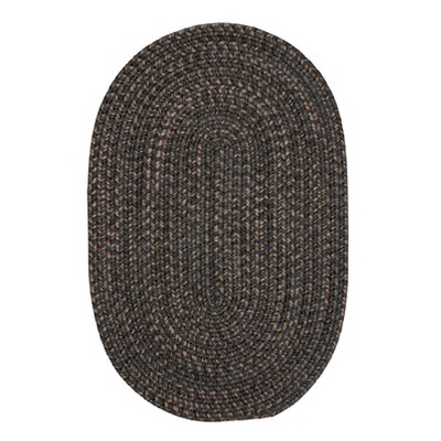 Colonial Mills Hayward Braided Rug, Charcoal 6' Round, Round Shape : Target